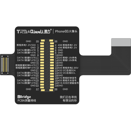KIT DE TEST DE CÂBLES PCBA QIANLI IBRIDGE TOOLPLUS (IPHONE 6S/4.7)